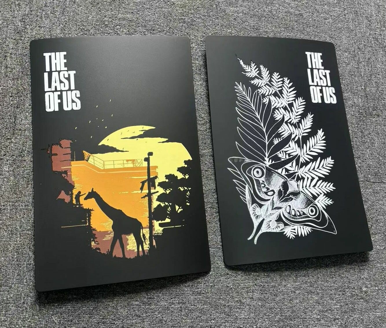 Боковые сменные панели на PS5 Fat цифровая версия, #11 The Last of Us