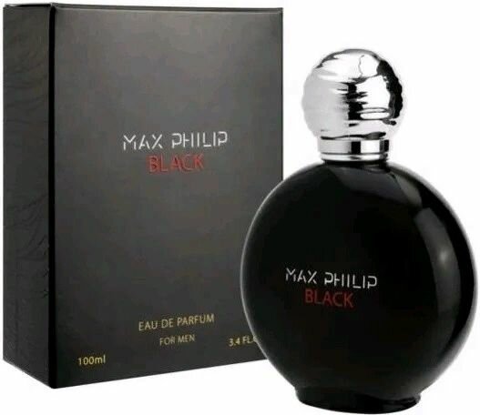 Max philip black 100 ml парфюмерная вода мужская
