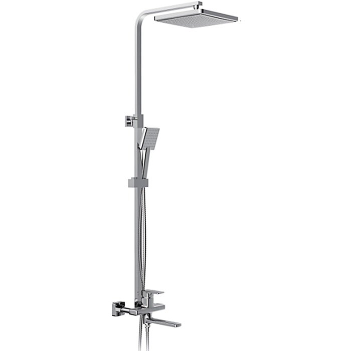 Стойка душевая Frap H60 F2460 со смесителем хром для удобного и функционального душа
