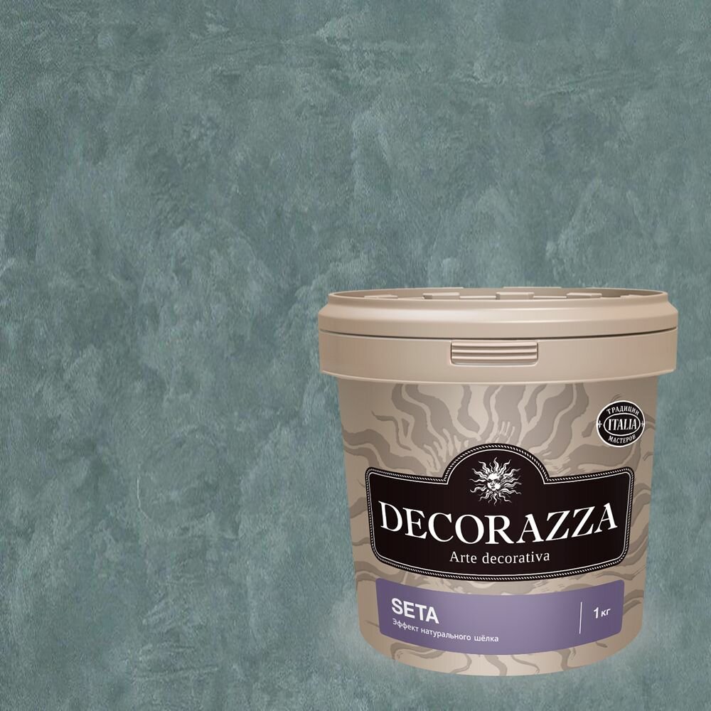 Декоративная штукатурка с эффектом натурального шелка Decorazza Seta (1кг) ST 11-159