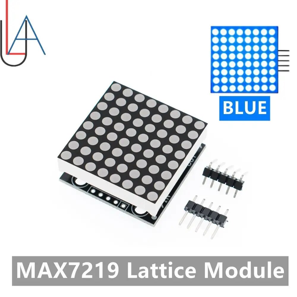 MAX7219 Lattice Module, синий