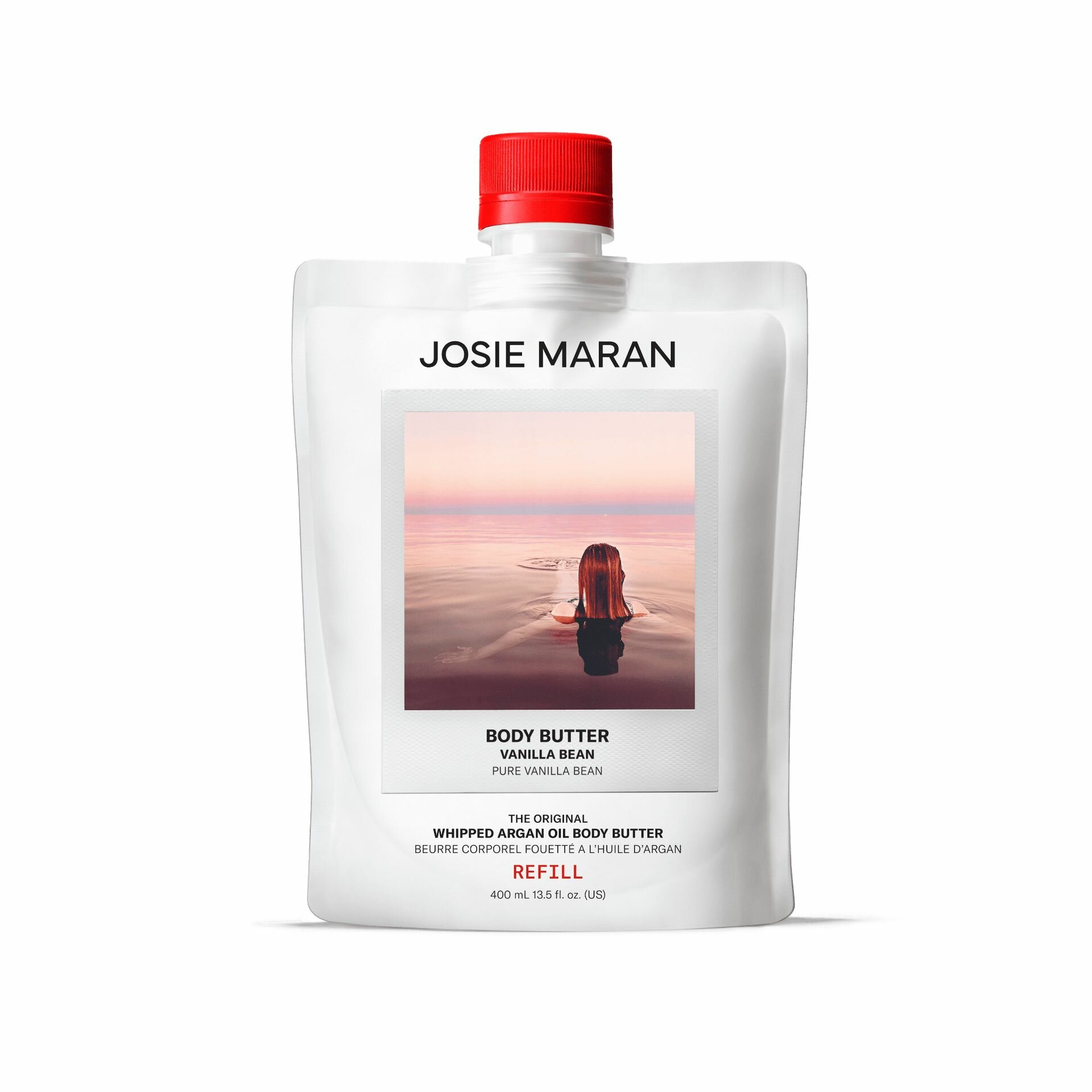 Josie Maran Рефилл Баттер для тела Original c аргановым маслом с ароматом Vanilla Bean