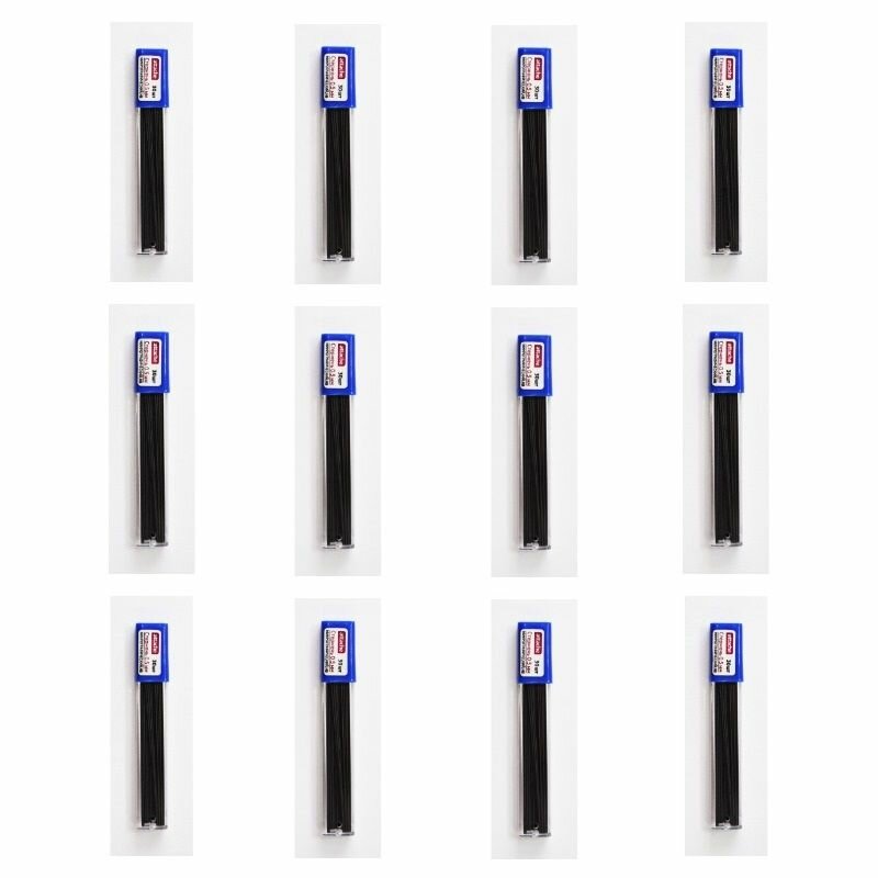 Attache Стержень микрографический, НВ, 0,5 мм, 30 грифелей в упаковке, 12 уп.