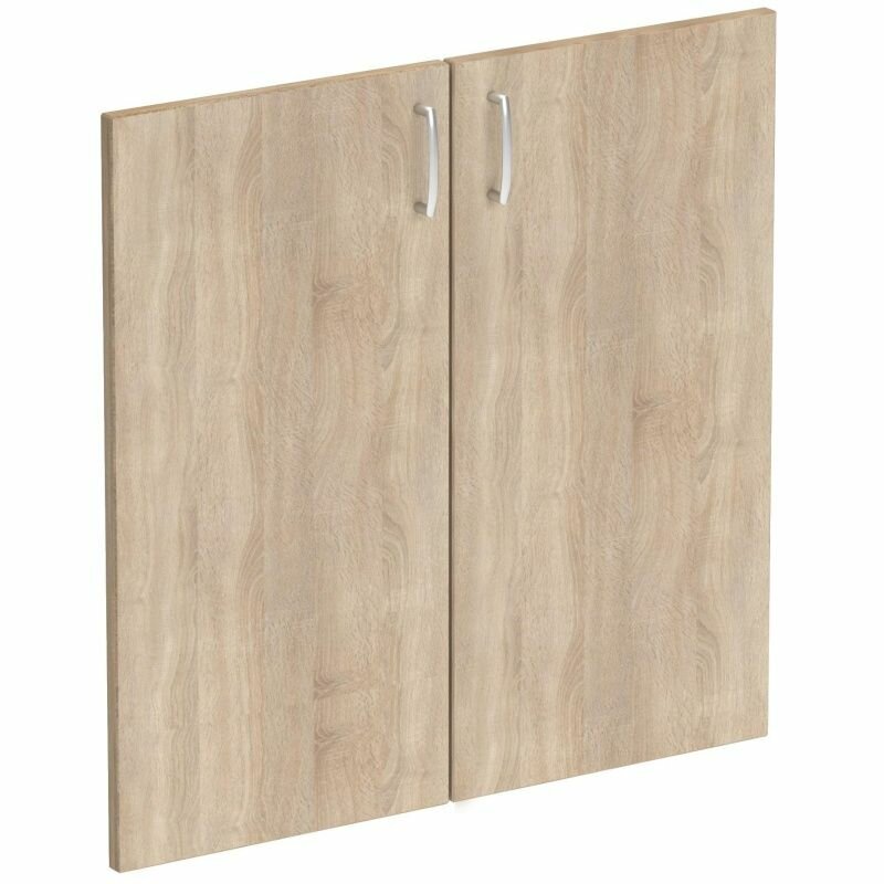 Двери для шкафа EASY TO LEAD Easy One ЛДСП, 2 шт, дуб сонома