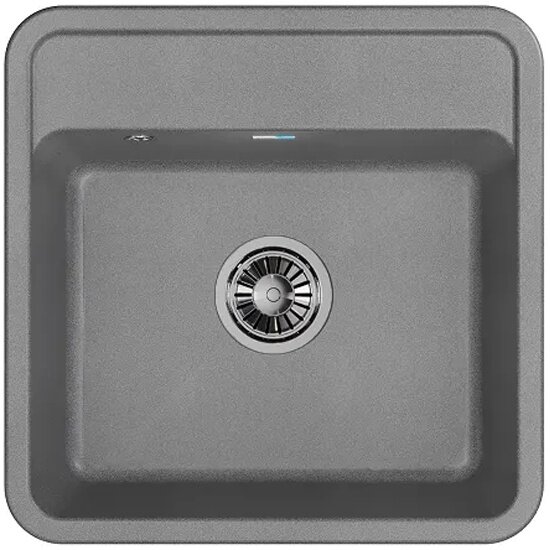 Кухонная мойка Granula Standart 5001, графит, кварц