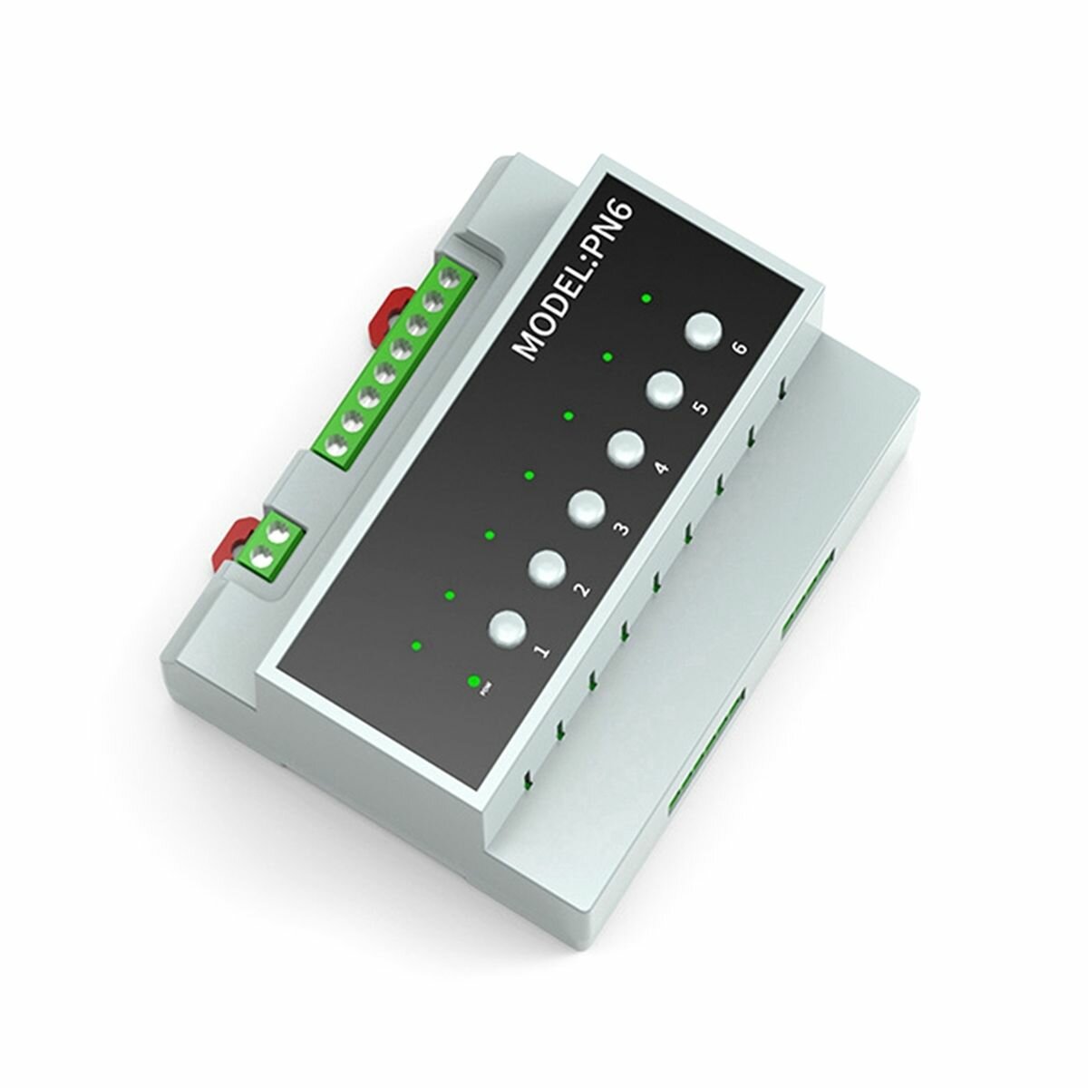 Tuya Smart Home 6-канальный 16A релейный модуль переключателя сухой контакт для интеллектуального управления бытовой техникой