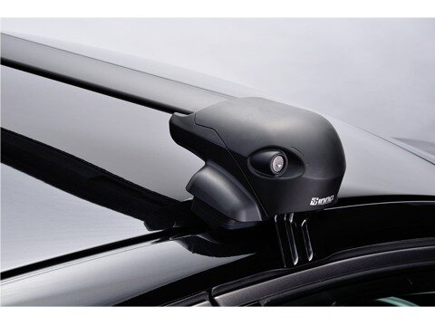 Крепления базовые на плоскую крышу INNO Aero Base Stay, аэродинамические, высота 73мм, нагрузка до 75кг, 4 шт (без скоб), арт. XS200/XS201