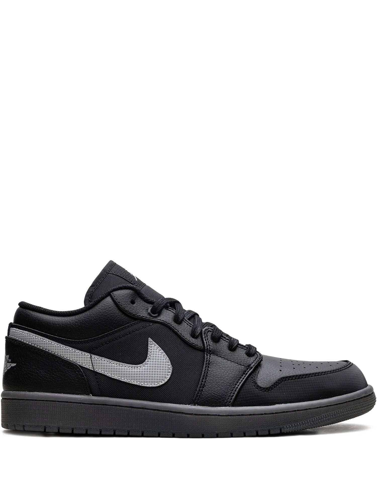 Кроссовки Jordan 1 Low Black/White/Dark Smoke Grey