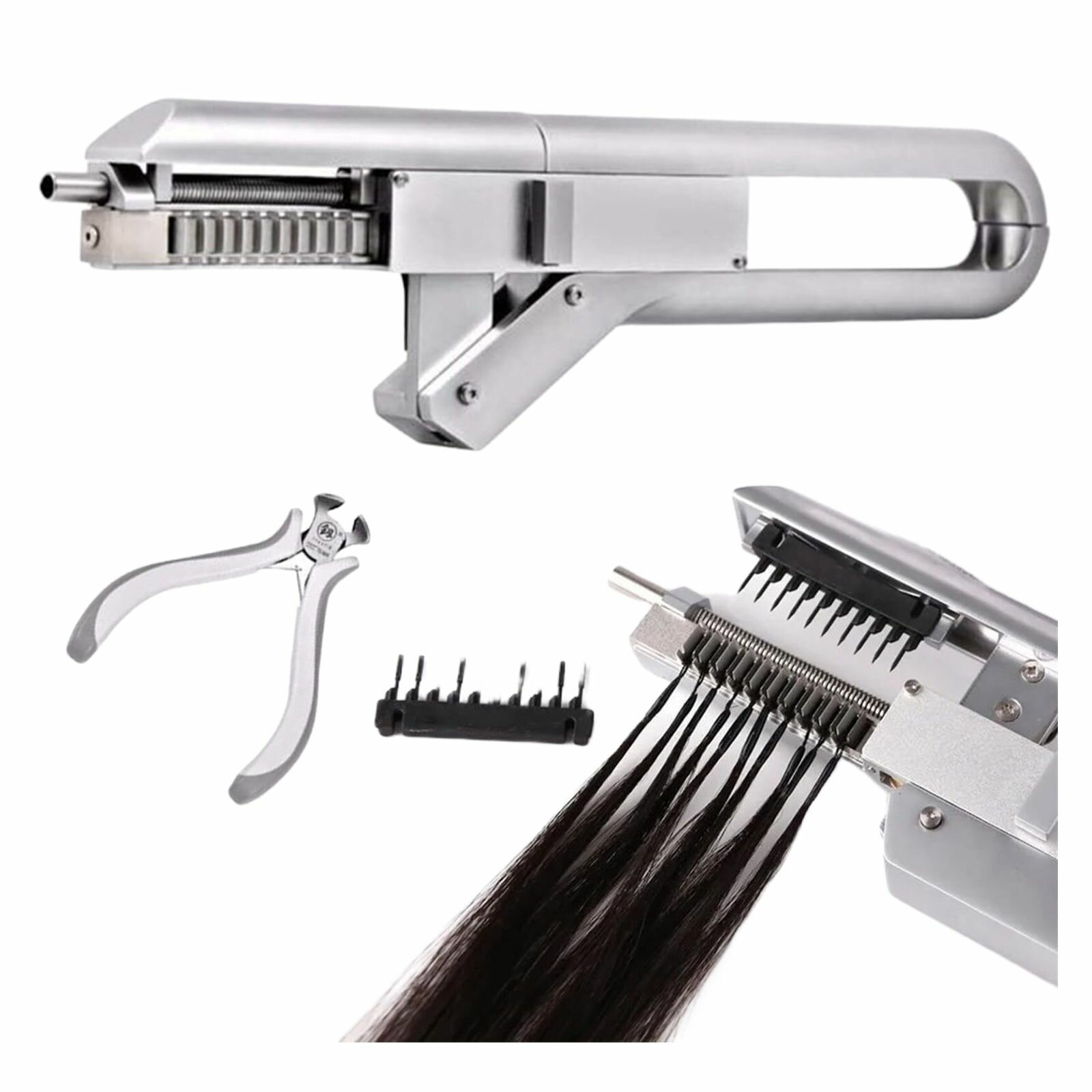 10-Контактная Машина Для Наращивания Волос Без Следов