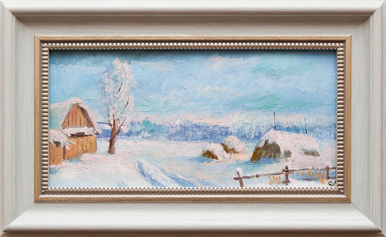 Картина маслом "Пейзаж" Селенских