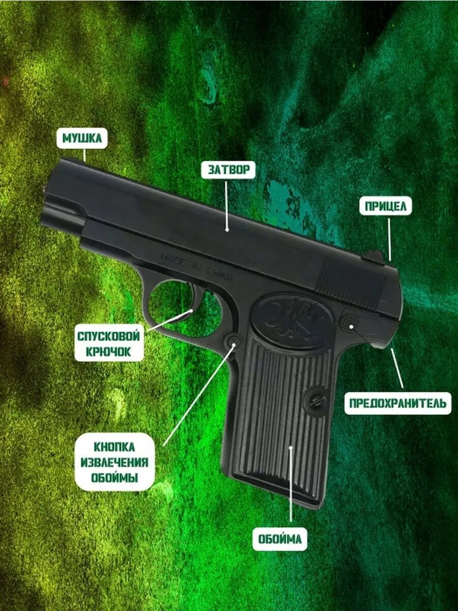 Высокоточный тактический пистолет для охраны и спорта