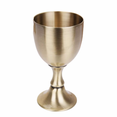 120 мл металлические бокалы, чайные чашки, креативные рекламные подарки, домашние технологии, ретро - домашние украшения, чайные чашки (бронза)