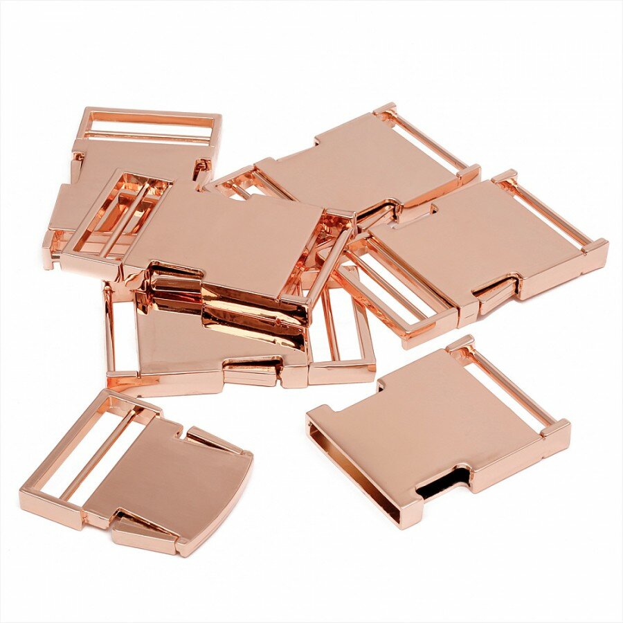 Пряжка-фастекс металл 30мм TBY-7218 58x35мм цв. золото уп.6шт