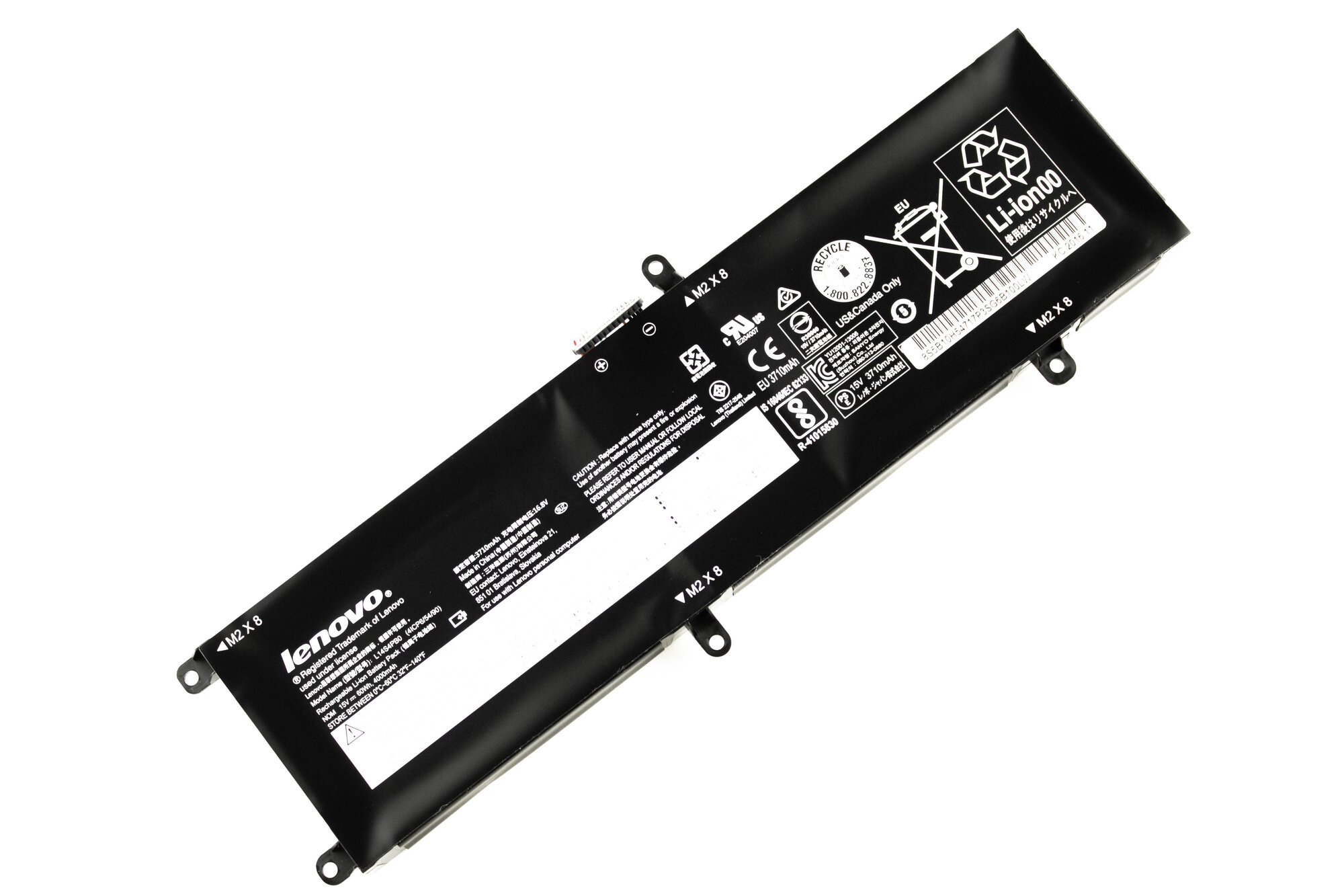 Аккумулятор для Lenovo 14-ISK 15-ISK Series (15V 4000mAh) ORG p/n: L14M4PB0 L14S4PB0