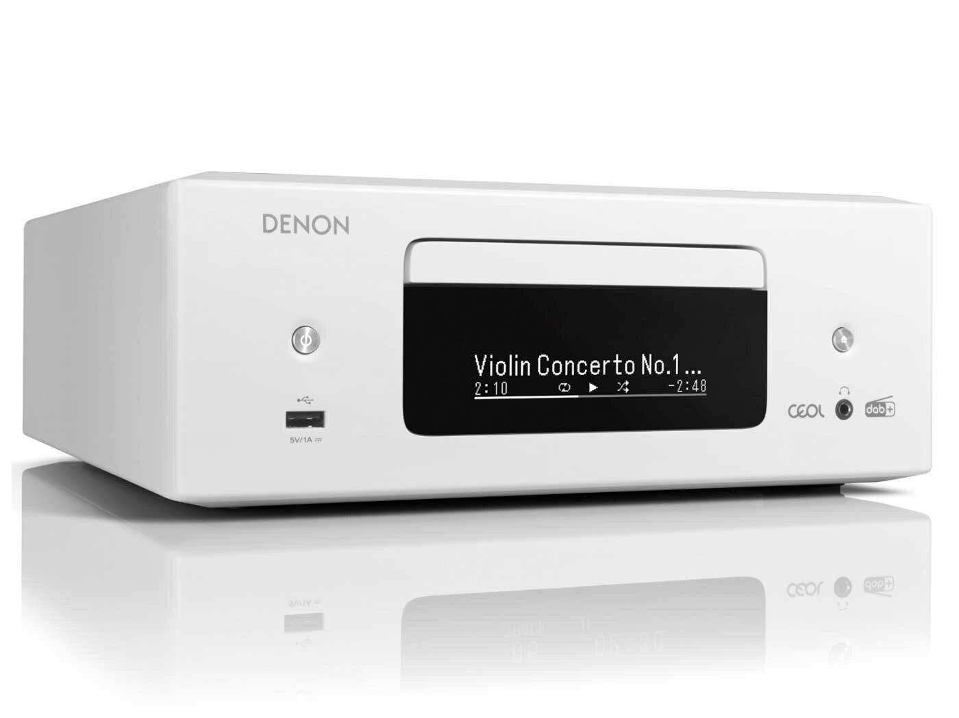 CD ресивер Denon RCD-N12 DAB White
