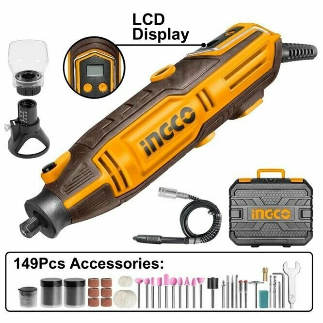 Гравер 200Вт ЖК-дисплей SUPER INGCO MG2008