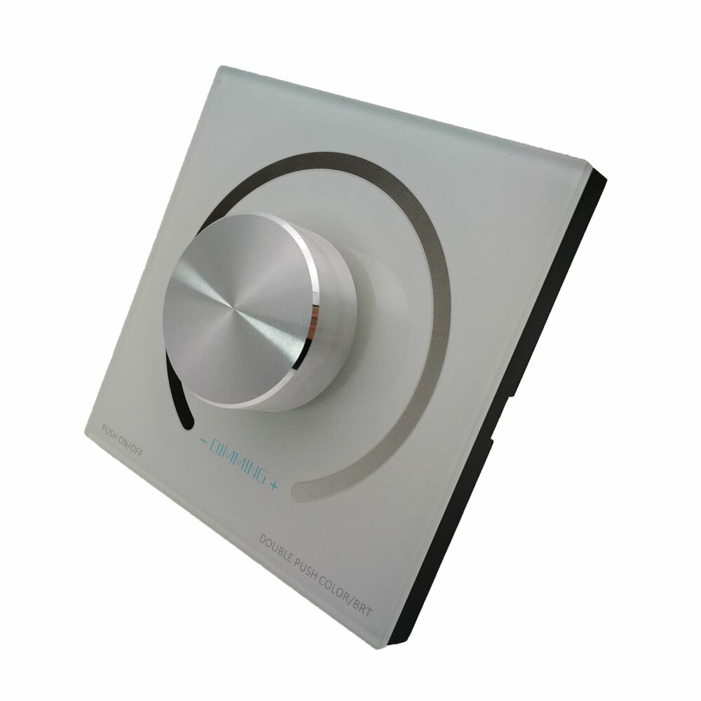 Диммер для светодиодной ленты с винтовыми клеммами и ручкой для управления 4A, 12/24V