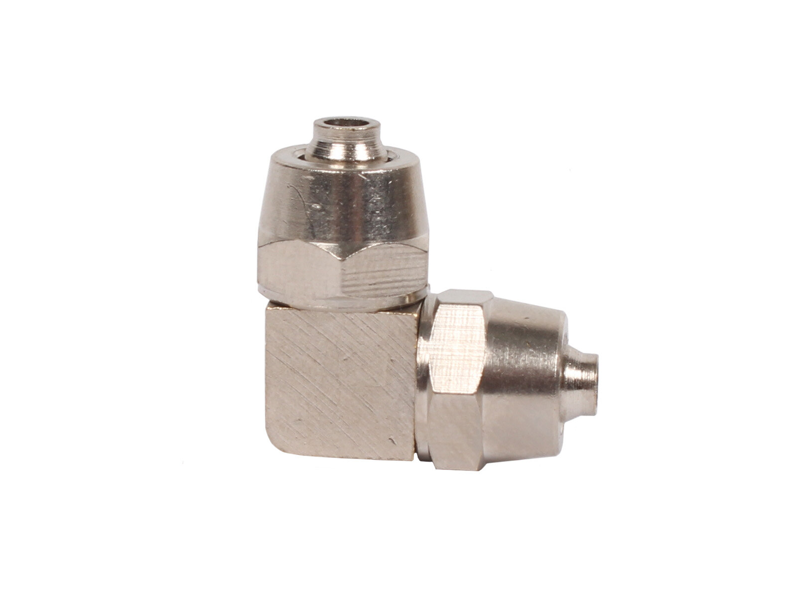 Фитинг угловой с накидными гайками KPV-6