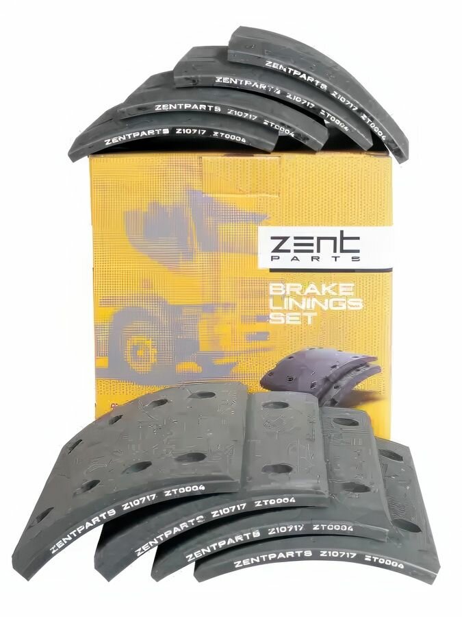 Накладки тормозные STD для Кассборер, Саф Z10717 ZENTPARTS