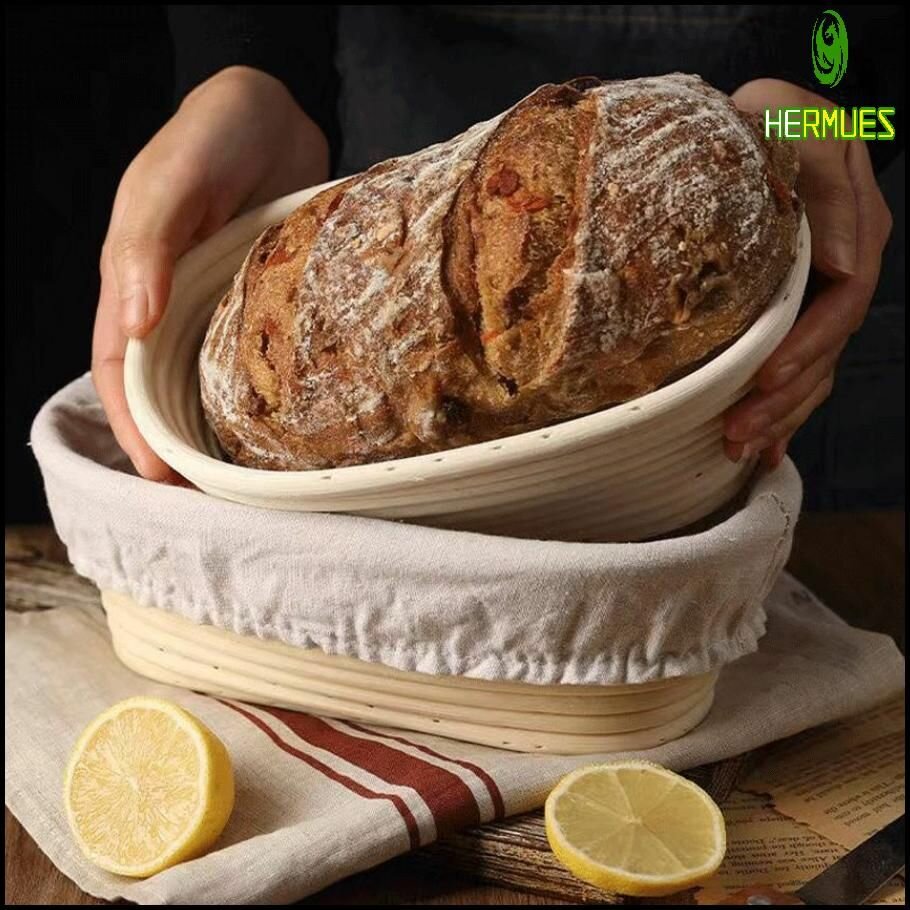 Корзина для расстойки хлеба, Овальная, 1 яч, 15 см x 25 см, 1 шт-Hermues Mall
