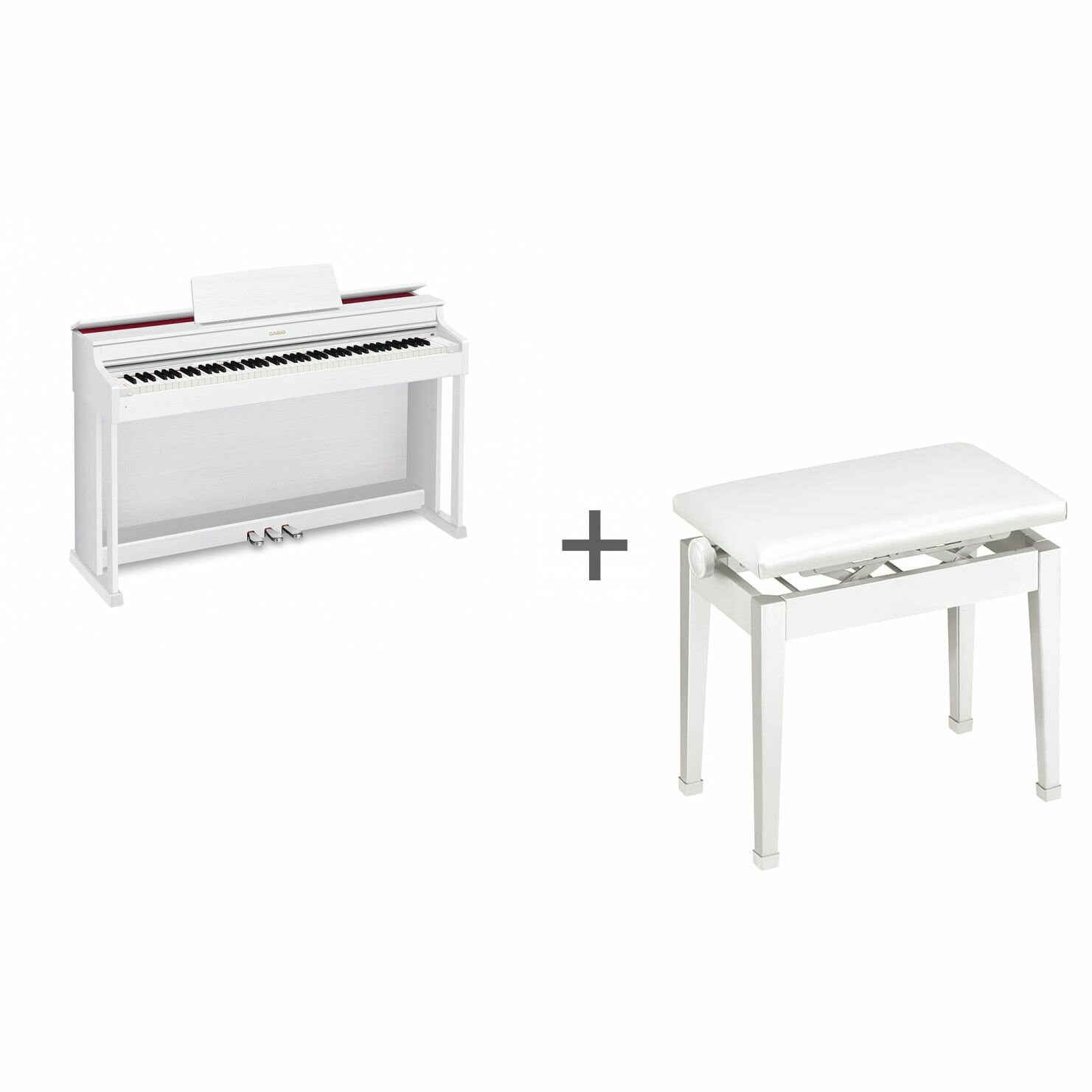 Цифровое фортепиано Casio Celviano AP-470WE с Банкеткой Casio CB-30WE