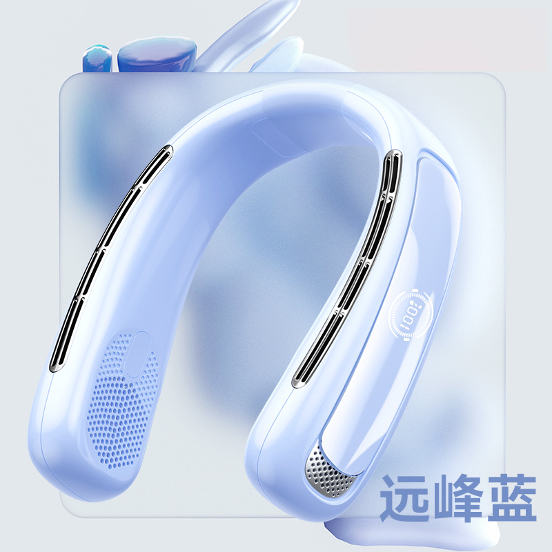 Газовый вентилятор USB Зарядчик лентяй портативный вентилятор Студенческий офис Спорт Безлопастный вентилятор