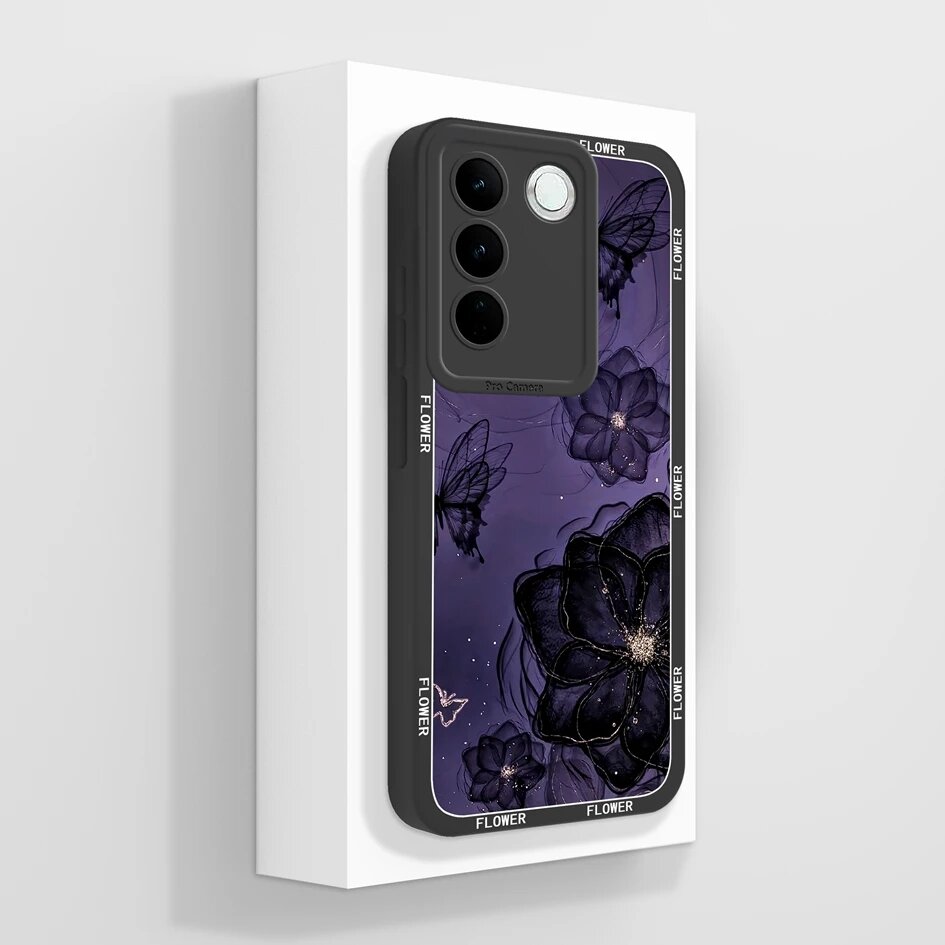Для Vivo V27 Pro V27e Чехол для телефона Модный дизайн Узор Мягкий For Vivo V27e Case, TYB983