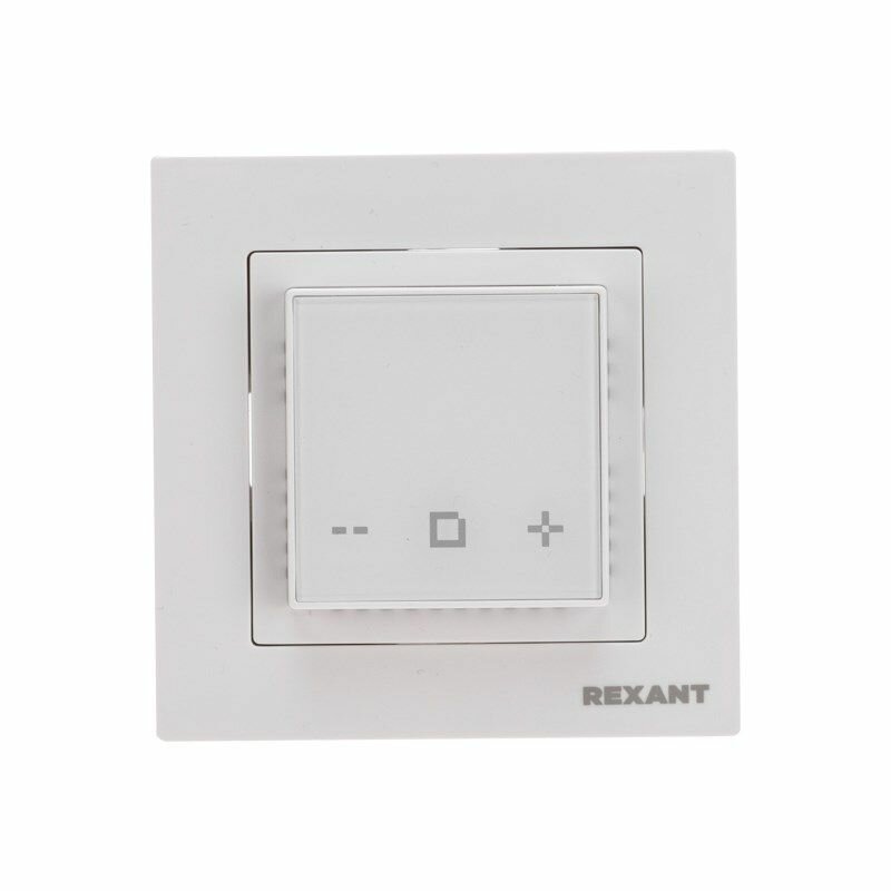 Терморегулятор цифровой RX-44W сенсорный, программируемый, с Wi-Fi, белый REXANT