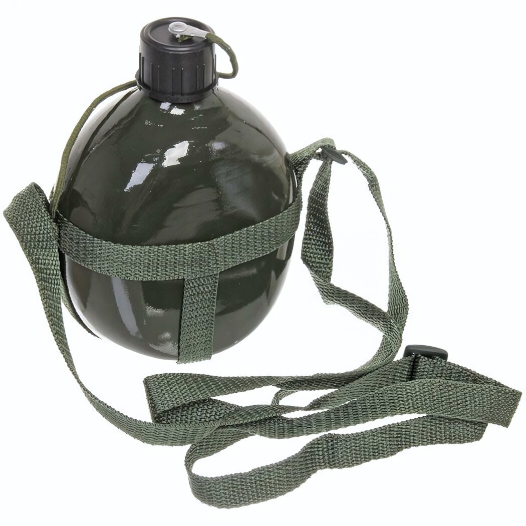 Фляжка туристическая 'Caps32' 1л, металлическая, для туризма и рыбалки