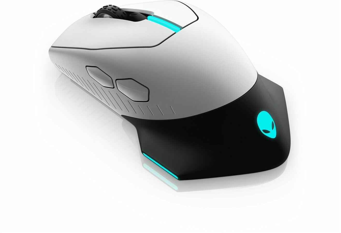 Мышь, проводная/беспроводная игровая мышь ALIENWARE aw610m, лунный свет