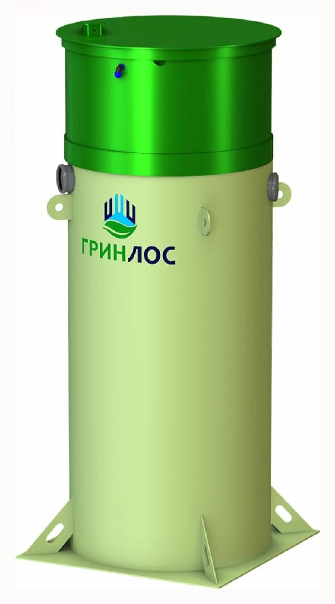 Септик для дома Гринлос Аэро Лайт 7 (1.5 м3/сут, самотечный, на 7 человек)