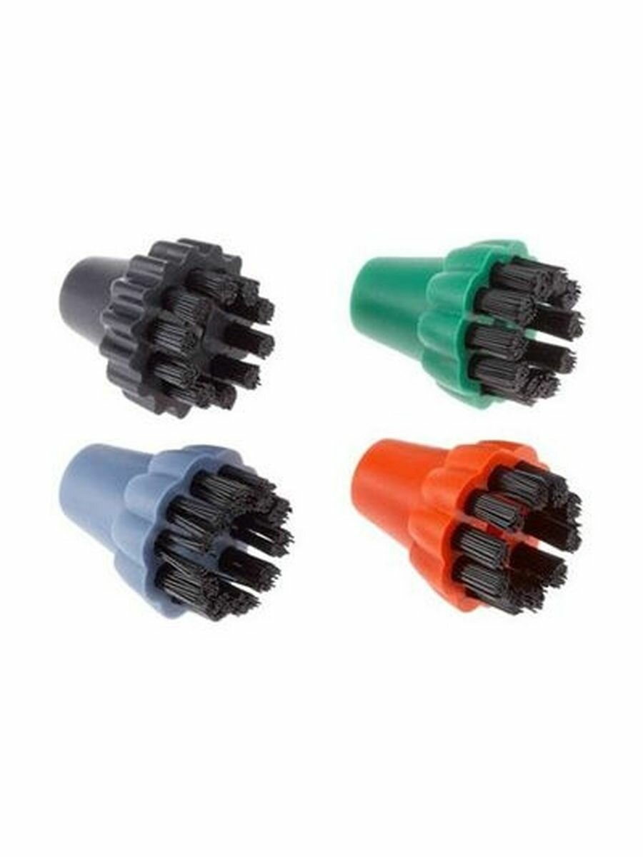 Круглые щетки, 4 шт, для паропылесоса Karcher SV 7, 1902, 1802, артикул 2.860-231.0