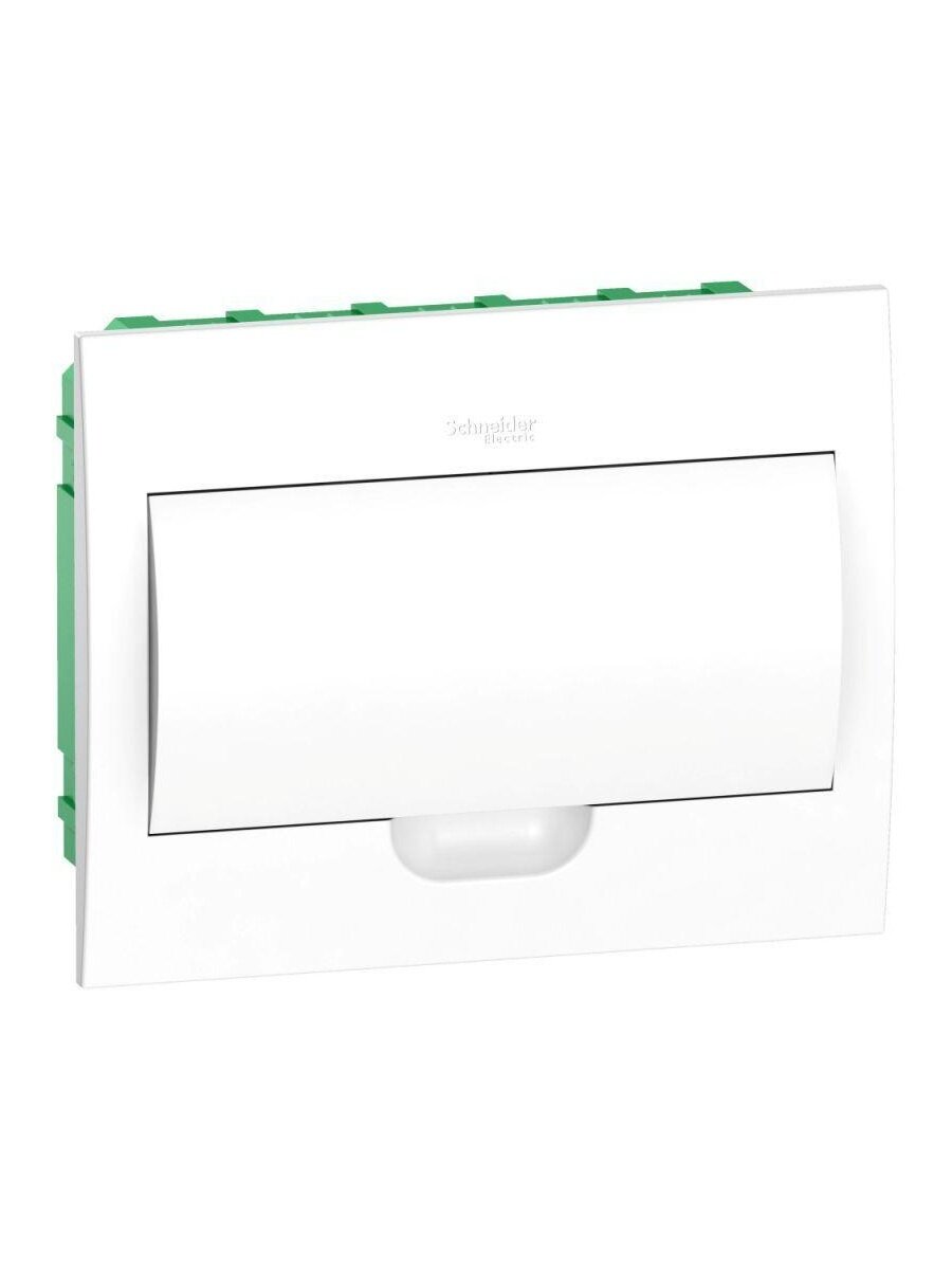 Бокс встраиваемый СП City9 Box 1 ряд 12мод IP40 IK07 63А 2 клеммы с бел. дверцей SE EZ9E112P2FRU