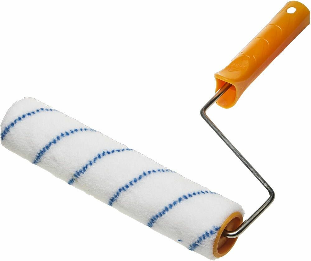 Малярный валик STAYERAYERLON, 40 х 240 мм, полиамид, ворс 6 мм, бюгель 6 мм, агрессивные среды 03041-24