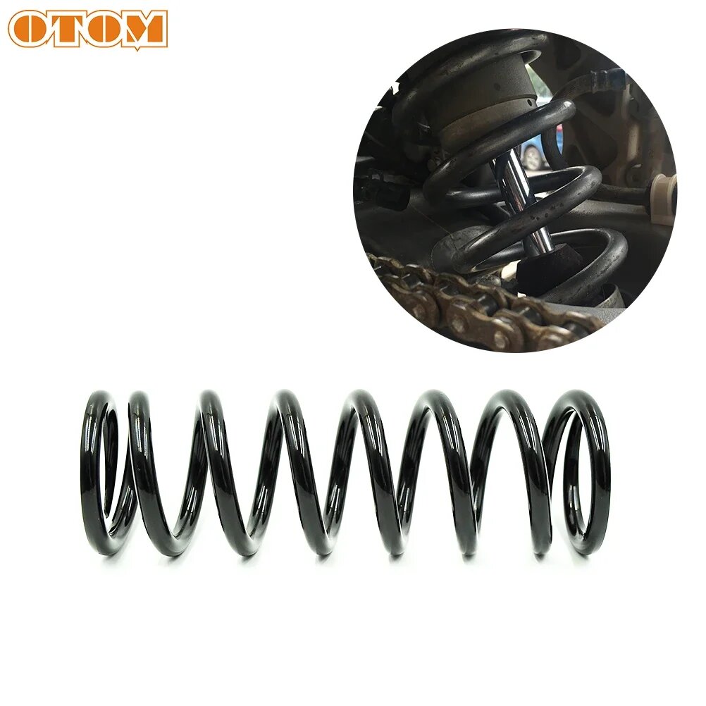 OTOM Мотокросс 268 мм задний амортизатор Пружина подвески для KAWASAKI KX250F KX450F 10-18 Dirt Bike Амортизатор Пружина