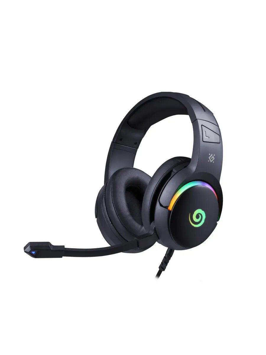 Наушники игровые с микрофоном проводные Debor
