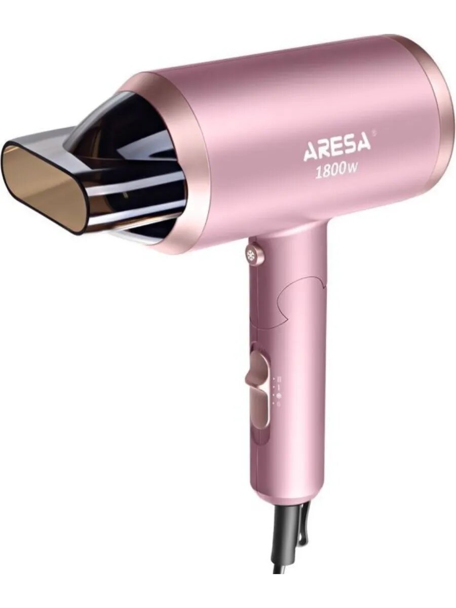 Фен для укладки волос AR-3222 1400–1800 Вт Розовый