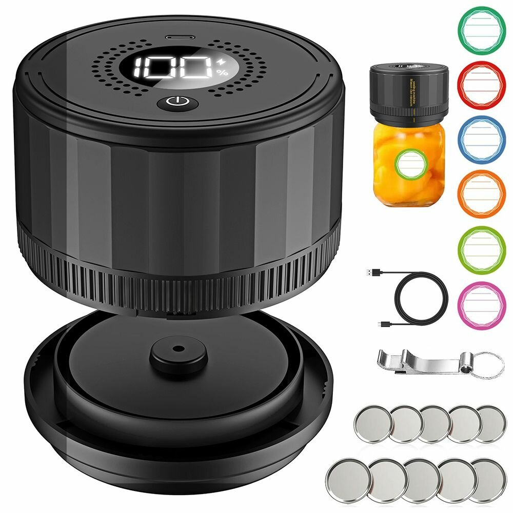 Электрический комплект машины для вакуумной запайки банок Mason с широкой горловиной