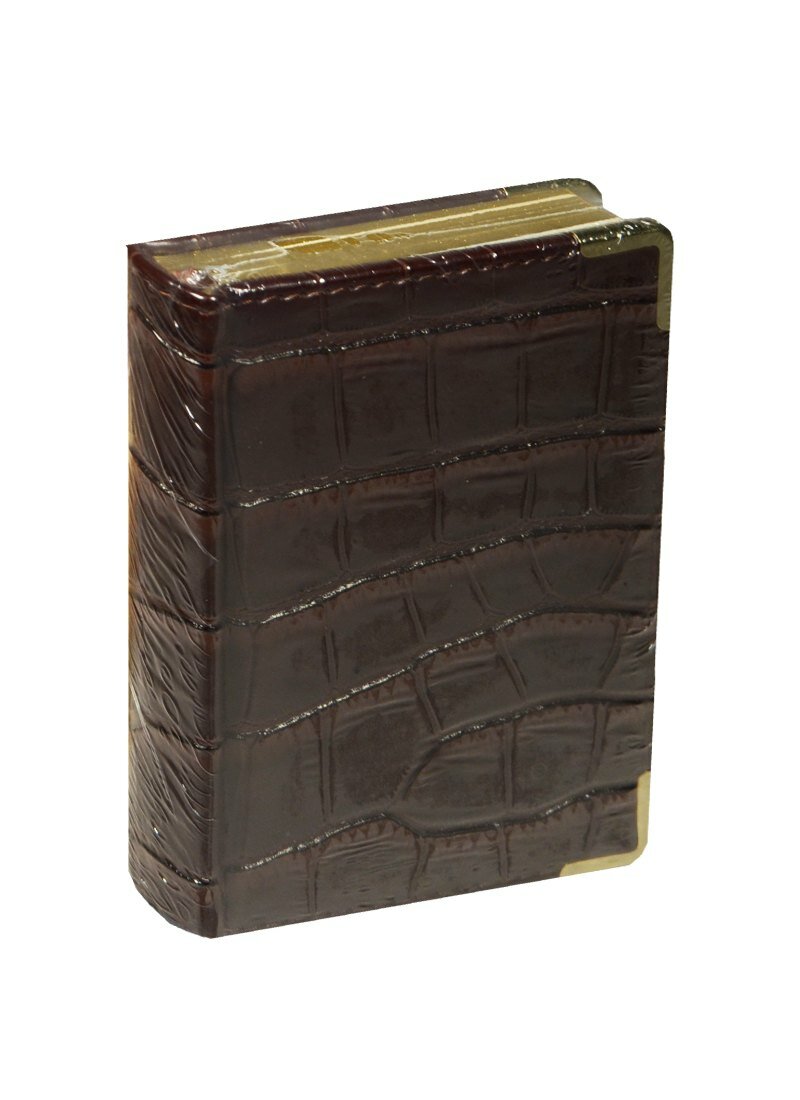 Ежедневник недат. А6 152л "Prestige. Impact" темно-коричневый, иск. кожа, мет. уголки, поролон, тон. бумага, золот. торец, справ. мат-лы, ляссе, Listoff