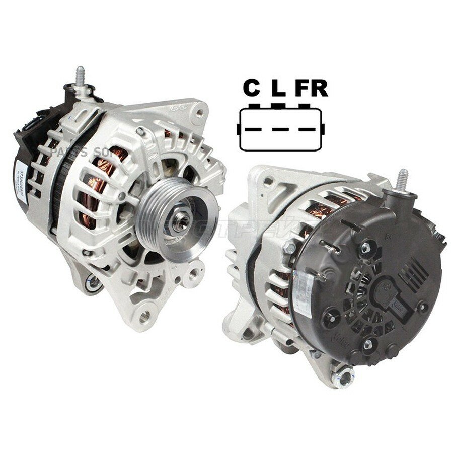 Генератор KIA OPTIMA/SOUL/SPORTAGE/HYUNDAI ELANTRA/TUCSON 13 - 12V 150A от официального дистрибьютора, SAT, артикул ST850093