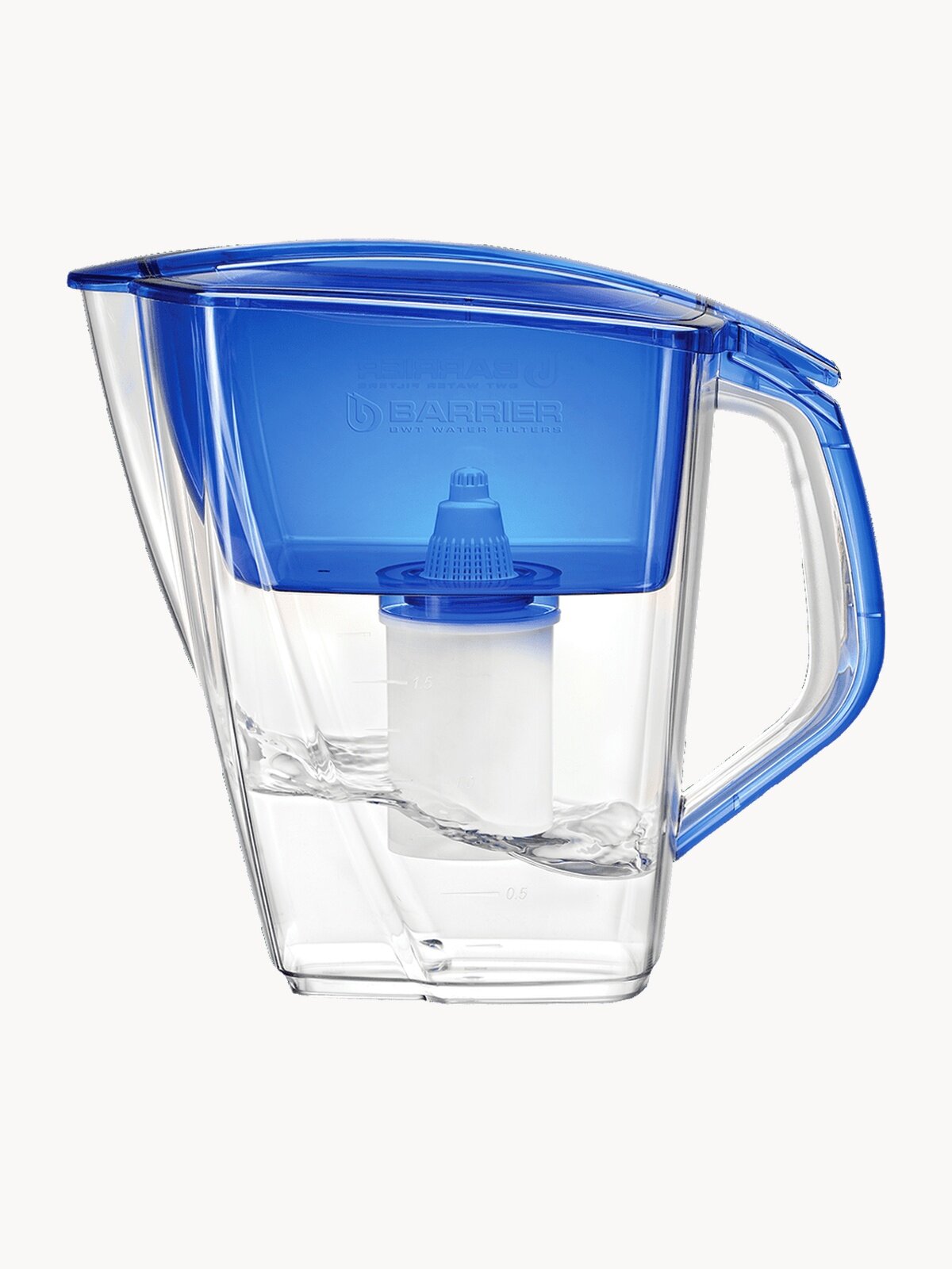 Фильтр-кувшин для очистки воды барьер Гранд индиго XL, 4,2 л, без индикатора