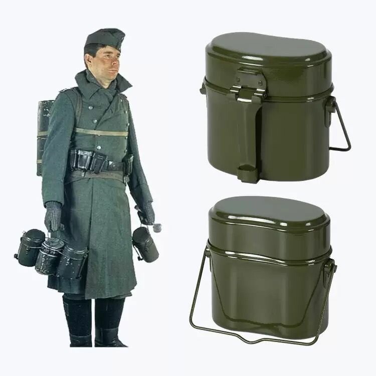 Котелок армейский СССР( идеал ) для туризма, походов, охоты и рыбалки-xuguanqun