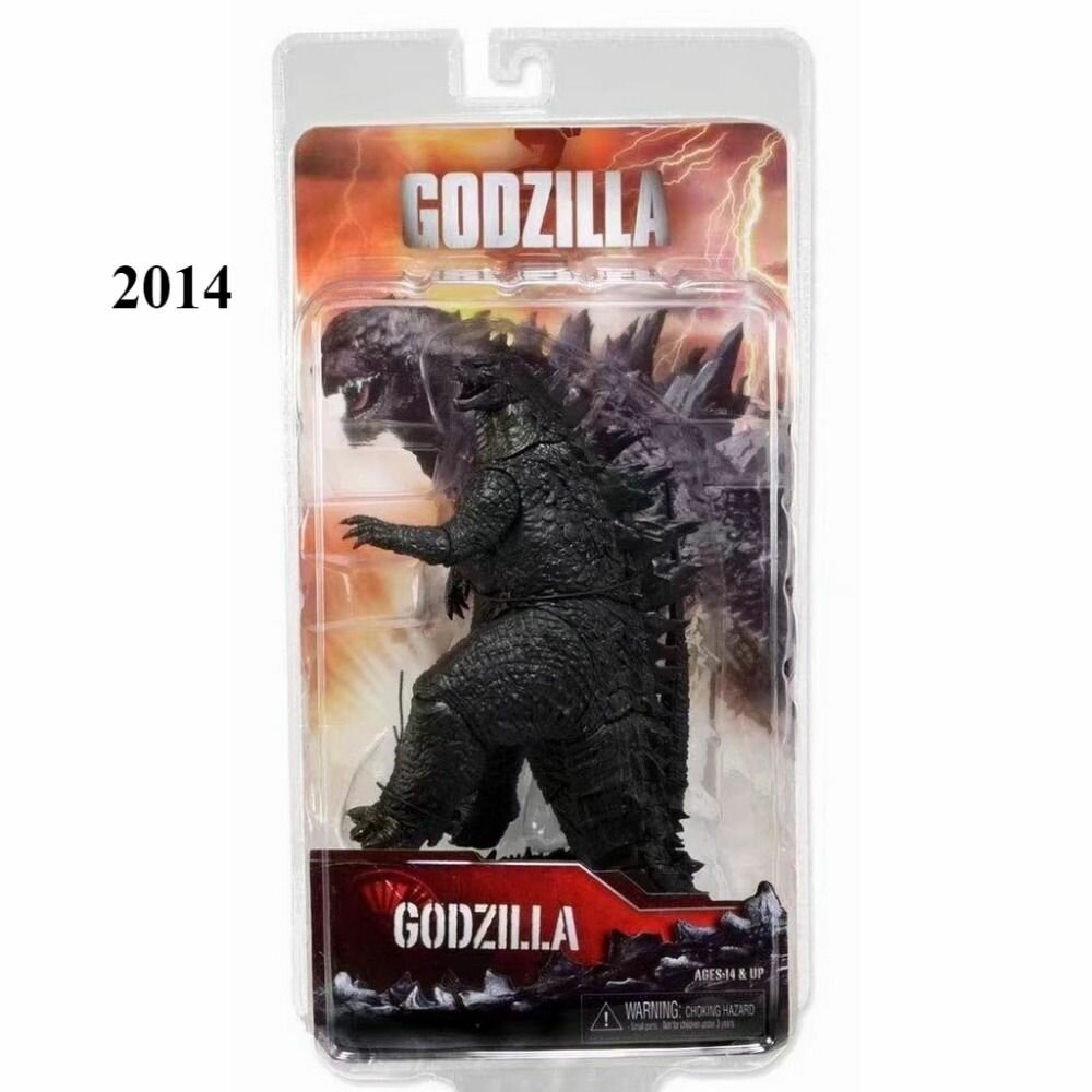NECA Монстр Годзилла Изготовлено из экологически чистого материала ПВХ Высота 18 см
