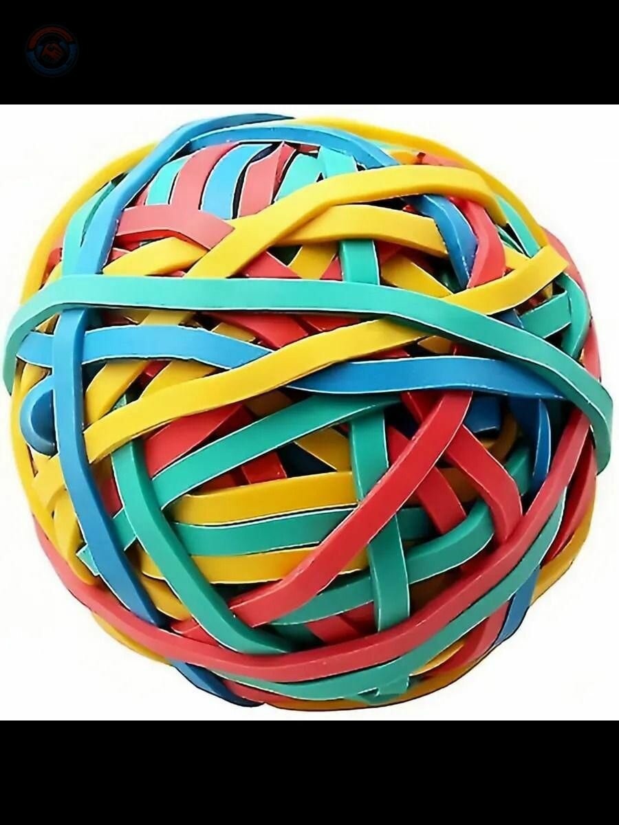 Резинки банковские шарики из натурального каучука для организации канцелярии и дома многоразовые гибкие держатели для ручек документов творческих проектов