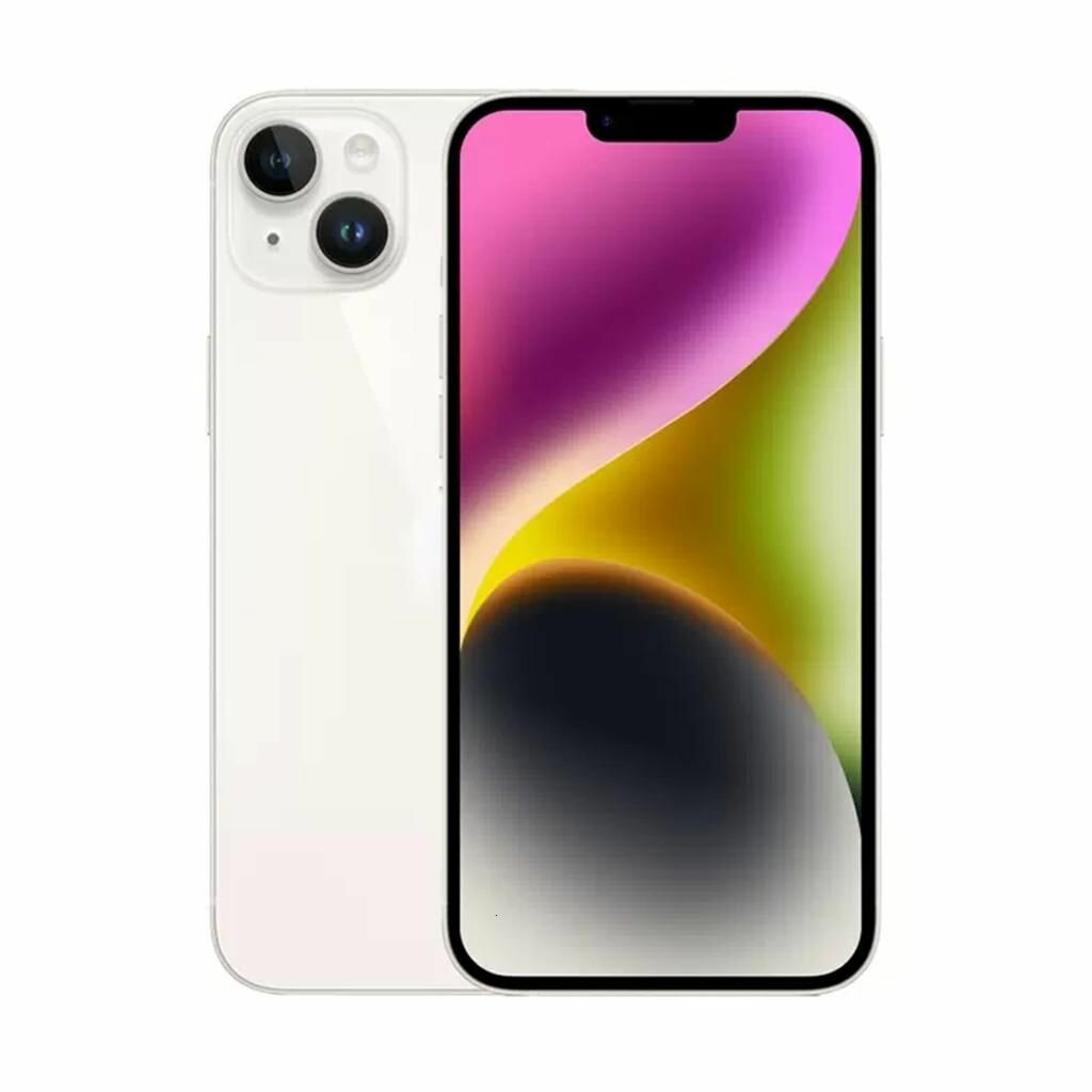 Макет телефона 14 Plus, Белый