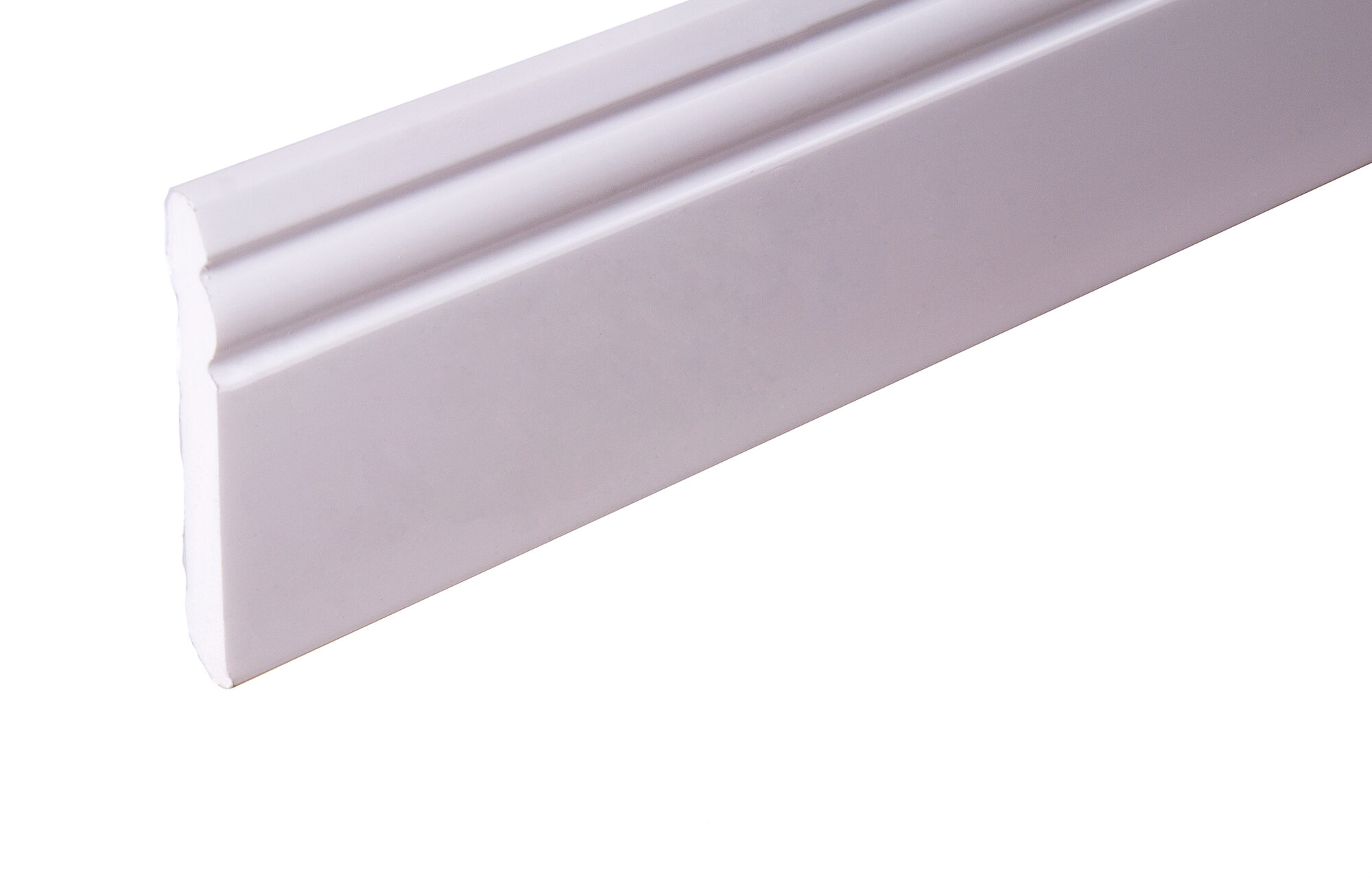 Плинтус Arbiton STIQ S0611W белый, композитный, влагостойкий 2200х60х10мм