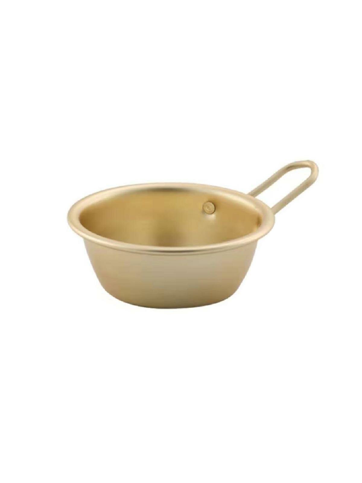 Корейская желтая чаша с ручкой, традиционный органайзер для рисового вина, для домашней кухни, приготовления пищи, тарелки