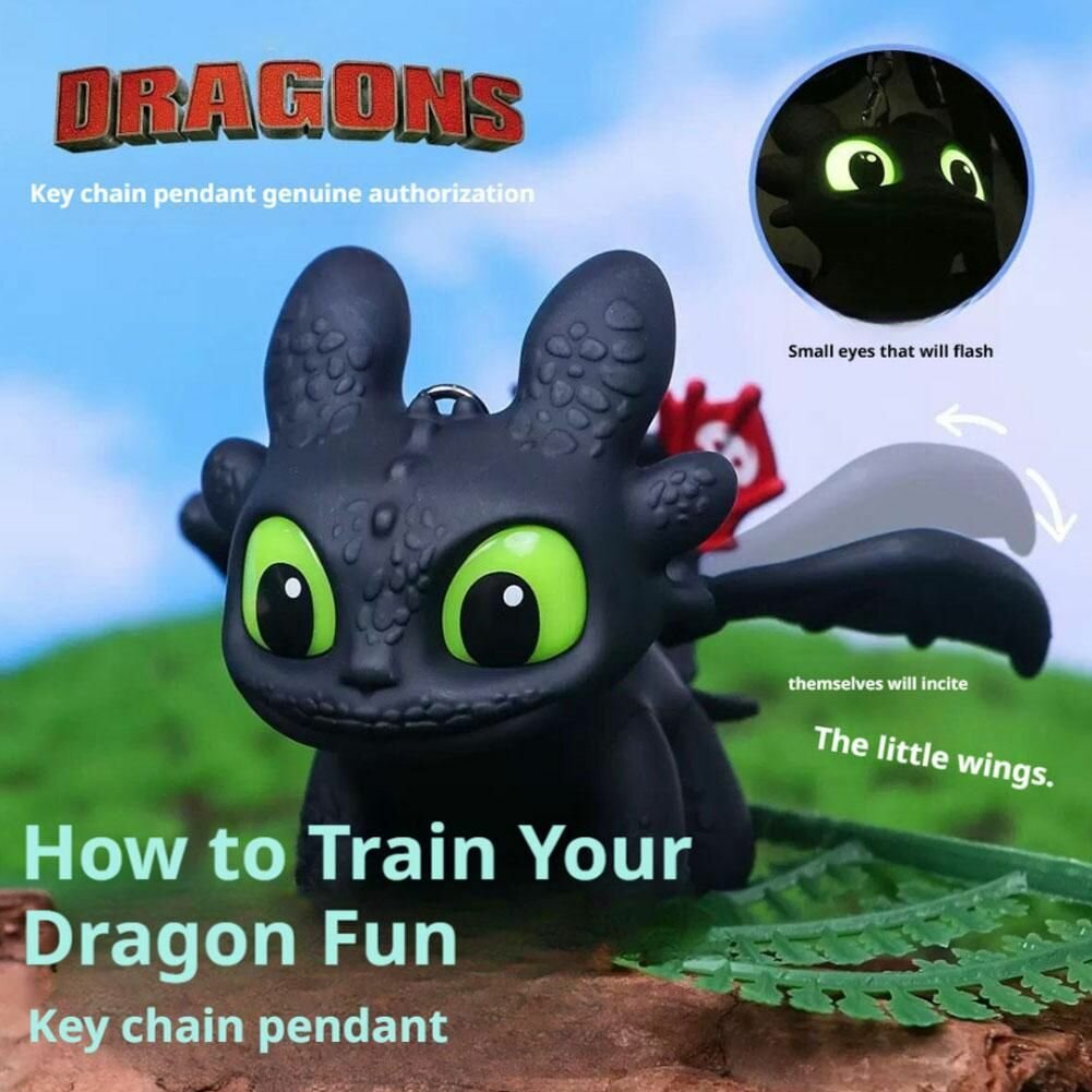 Фигурка Как приручить дракона Беззубик / How to Train Your Dragon Toothless Нендороид Подарки для болельщиков