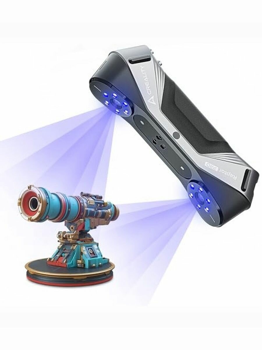 CR-Scan Raptor Pro Сканер 3D Метрологического Класса для Лица и Тела