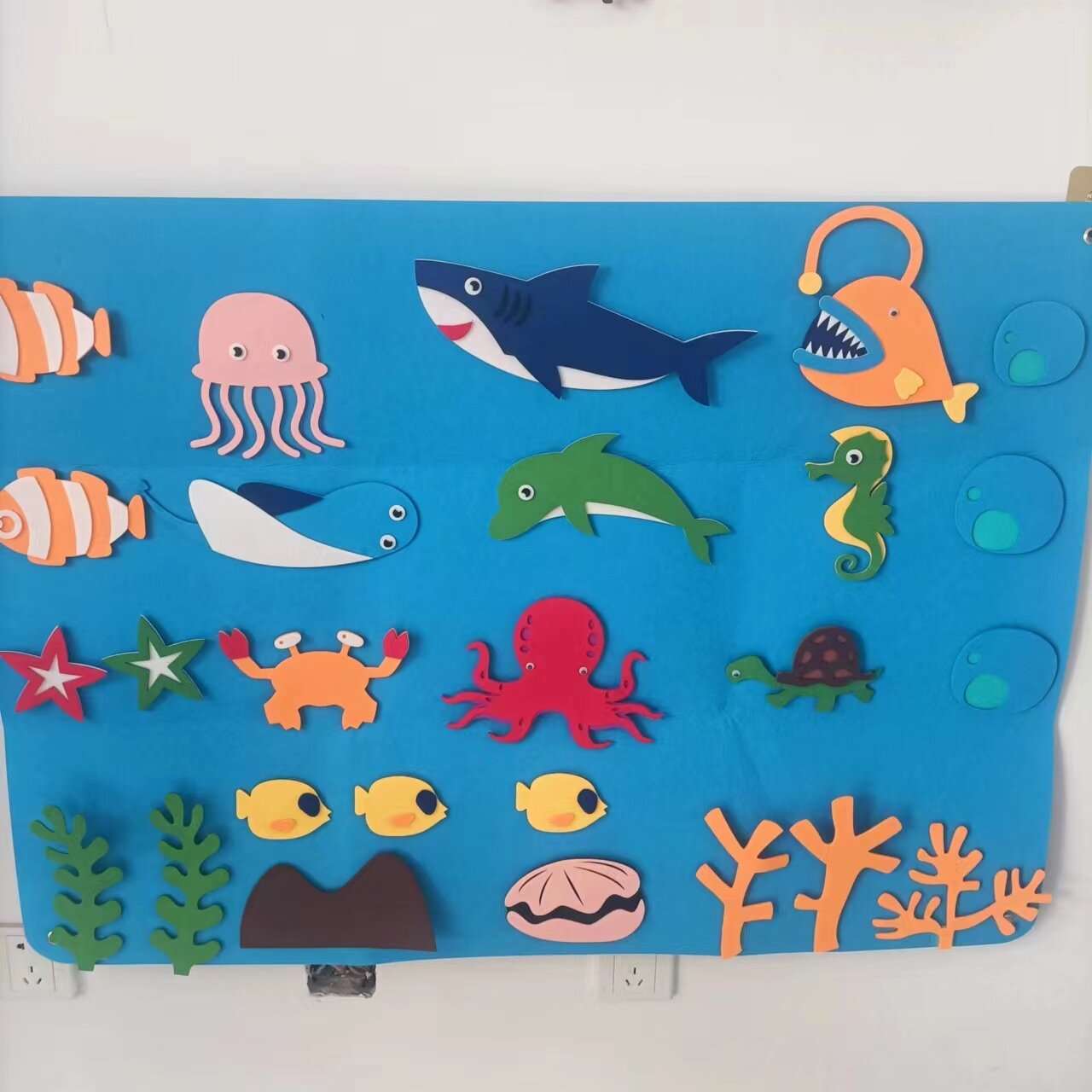 Трансграничное звездное небо войлочная учебная доска для детей 2 тренировки раннего обучения настенная наклейка стенная